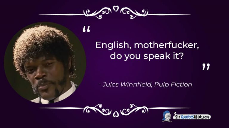 100+ Memorable Pulp Fiction Quotes - Sir QuotesALot