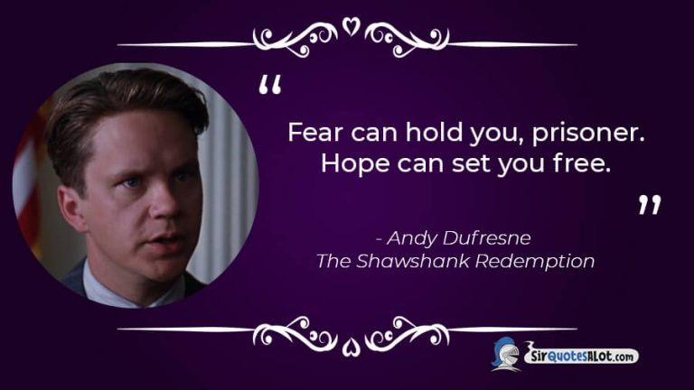 100+ Hope-Inspiring The Shawshank Redemption Quotes - Sir QuotesALot
