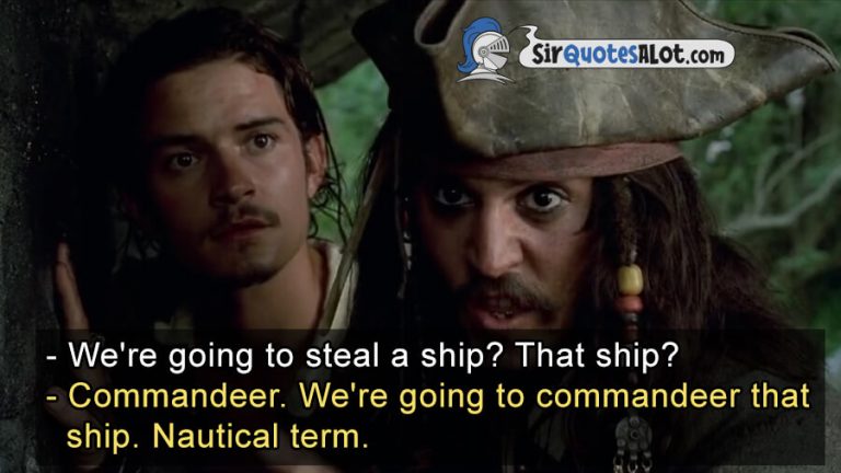 120+ Witty Captain Jack Sparrow Quotes - Sir QuotesALot