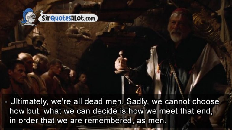 60+ Glorious Gladiator Quotes - Sir QuotesALot