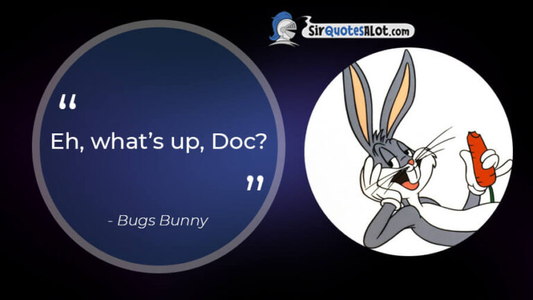 60+ Mischievous Bugs Bunny Quotes - Sir QuotesALot