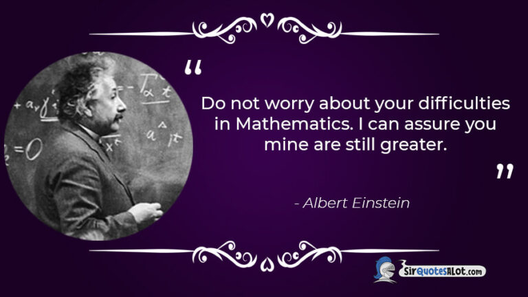 80+ Brilliant Albert Einstein Quotes - Sir QuotesALot